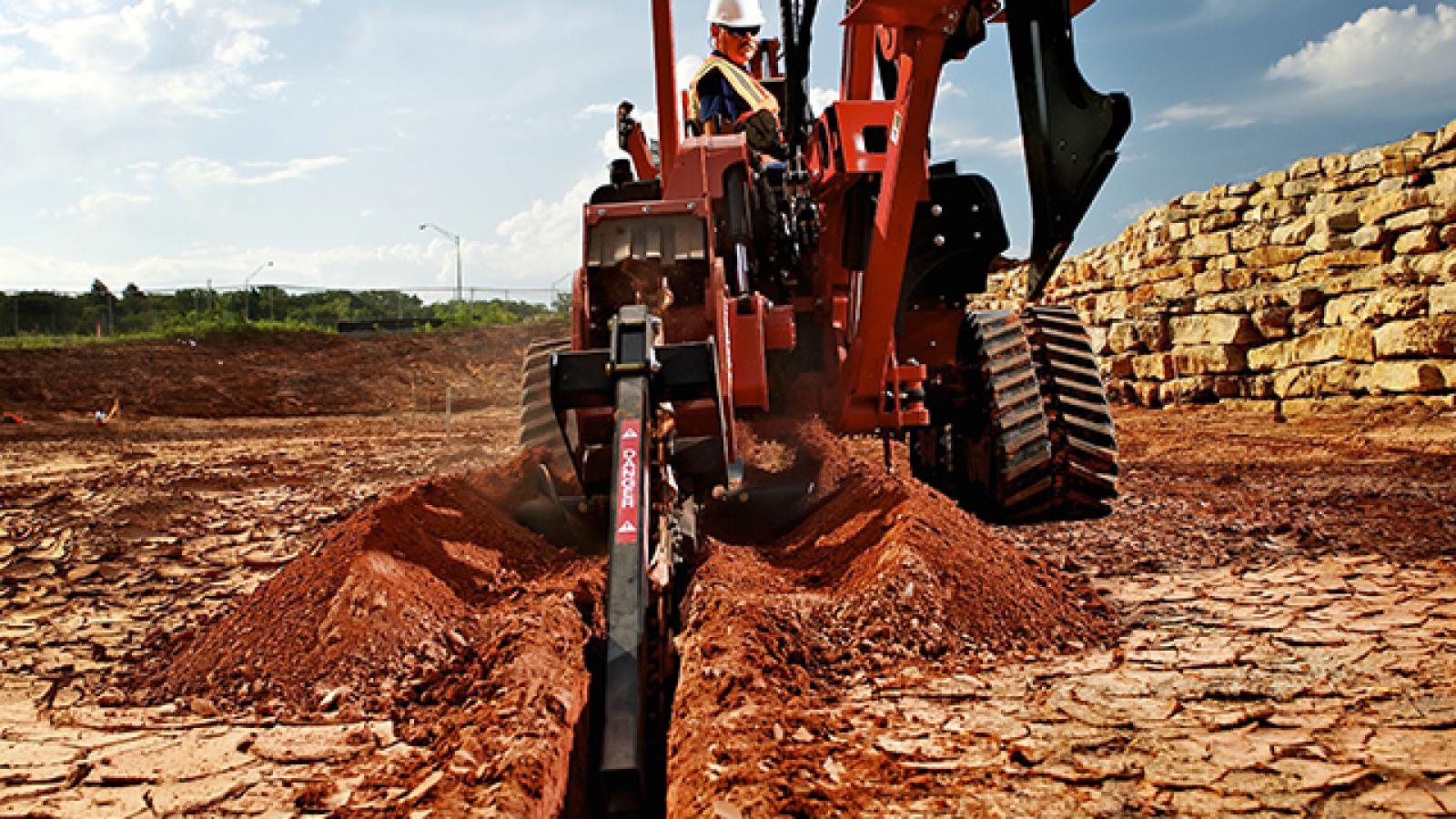 New Ditch Witch RT80 Quad Ride-On Trencher | Ditch Witch West Equipment