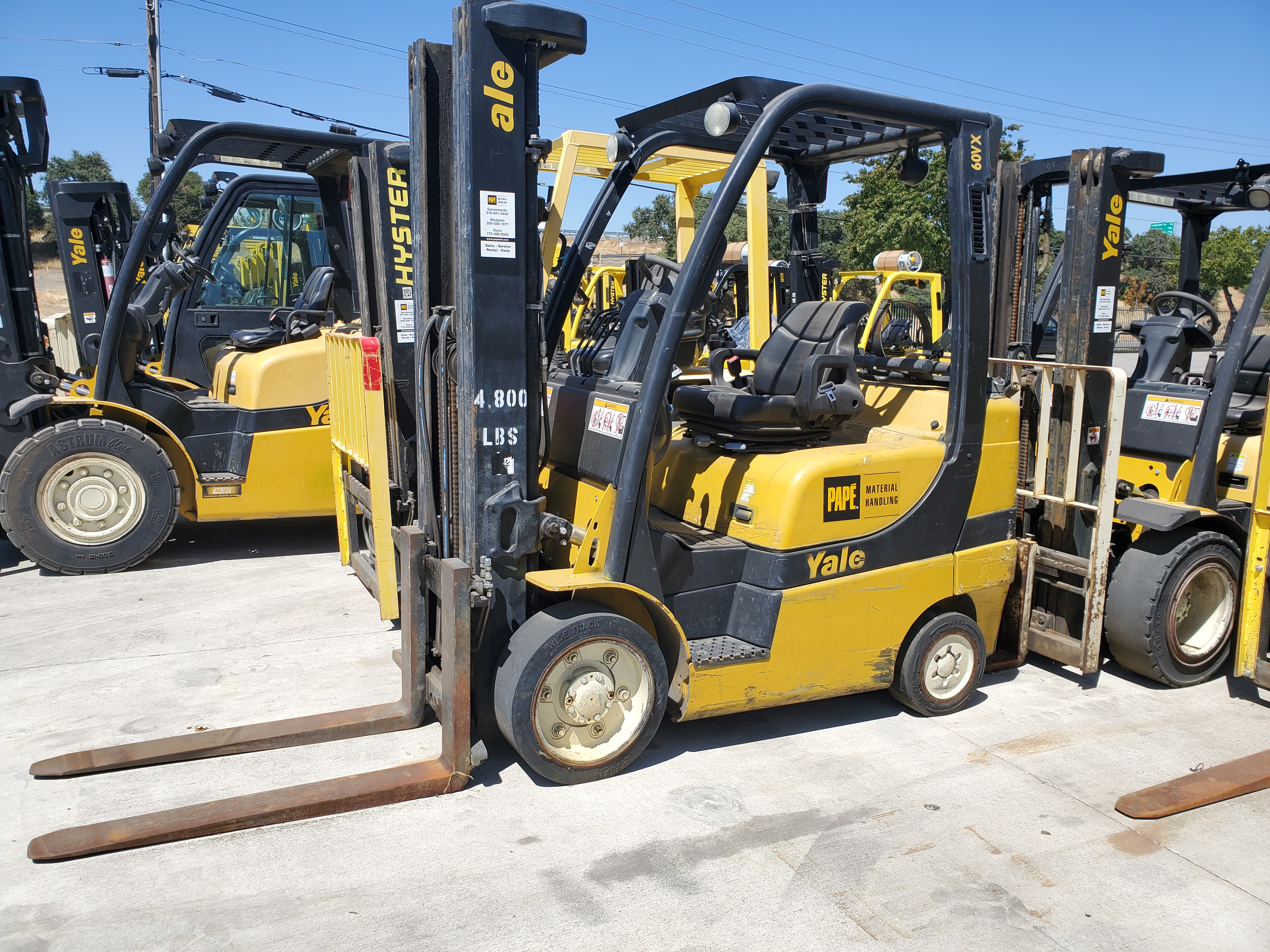 Hyster & Yale Forklifts For Sale In Modesto | Papé